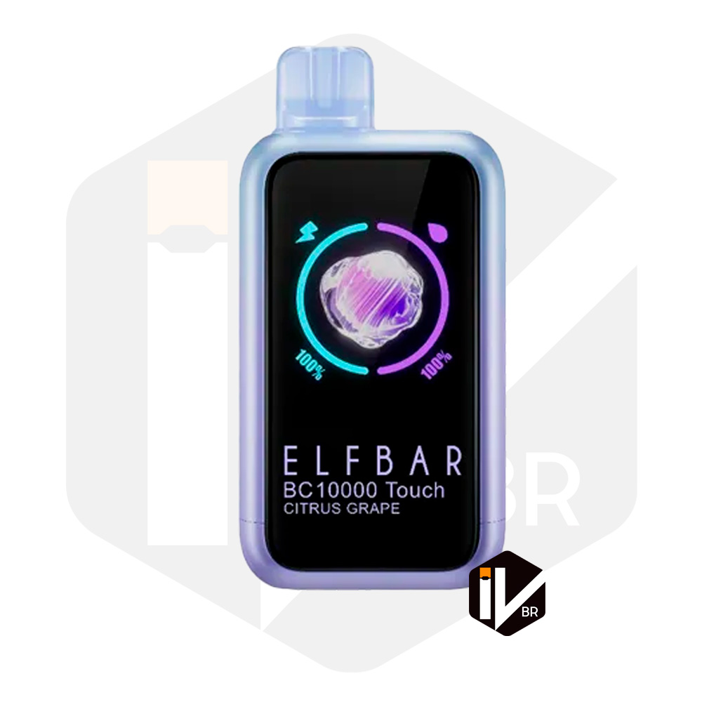 ELFBAR Touch BC 10000 Puffs Citrus Grape (Uva Cítrica) - iVape BR ...